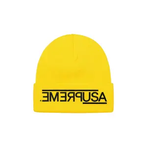 Supreme Usa Beanie - Yellow