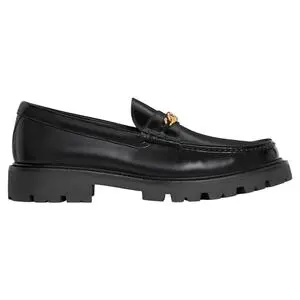 Celine Chunky Triomphe Loafer With Gold Chain