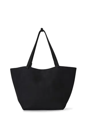 THE ROW Park Three Nubuck Tote Bag - Black