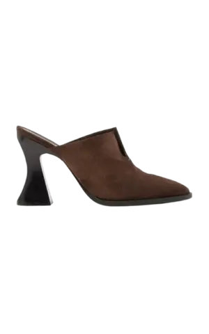 Bottega Veneta Cha-cha Suede Mules - Brown