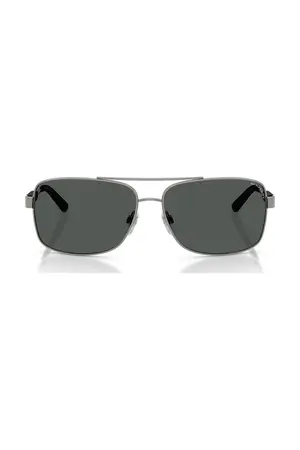 Burberry Sunglasses With House Check Plaque