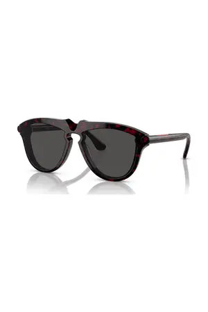 Burberry Pilot Sunglasses - Red