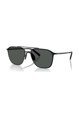 Giorgio Armani Square Frame Sunglasses - Black