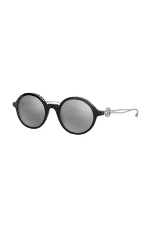 Giorgio Armani Oval Sunglasses - Black