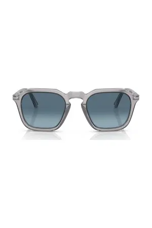 Persol Square Full Rim Sunglasses - Blue