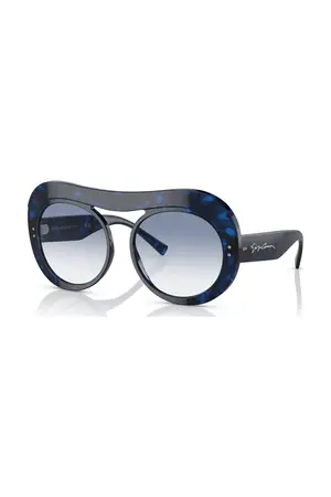 Giorgio Armani Round Sunglasses - Blue