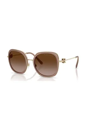 Ralph Lauren Square Frame Sunglasses - Beige