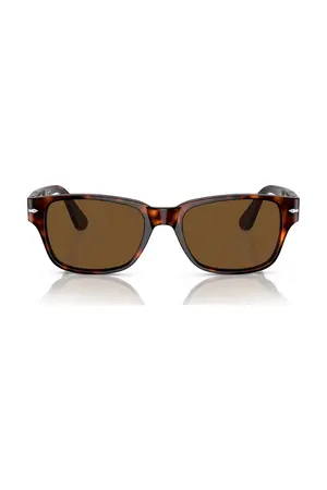 Persol Rectangle Sunglasses - Brown