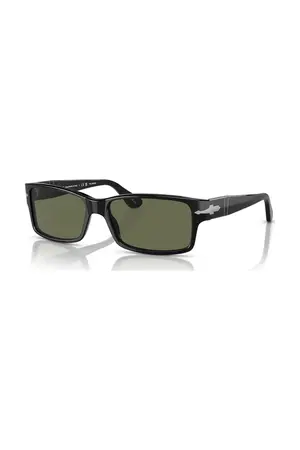 Persol Rectangle Frame Sunglasses - Green