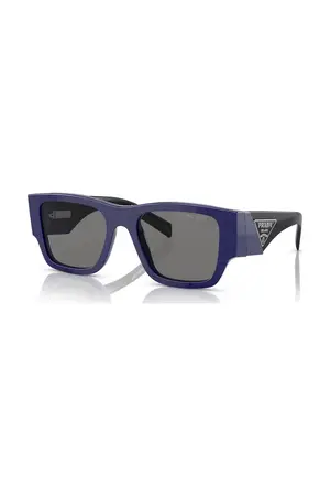 Prada Prada Pr 10Zs Pillow Sunglasses Blue