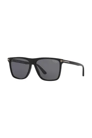 TOM FORD Sunglasses Square Acetate Full Rim - Red
