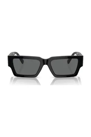 Versace Rectangle Sunglasses - Black