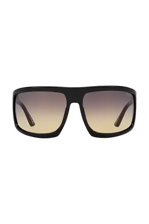 TOM FORD Square Frame Sunglasses - Black
