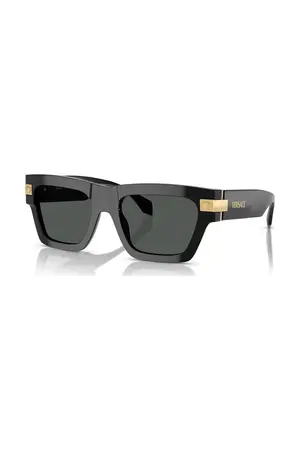 Versace Rectangle Sunglasses - Black
