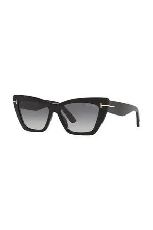 TOM FORD Cat Eye Sunglasses - Black