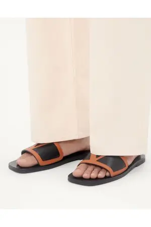 Valentino Garavani Viva Superstar Slide Sandal - Black