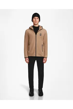 Rudsak Polar Fleece Zip-up Hoodie - Brown