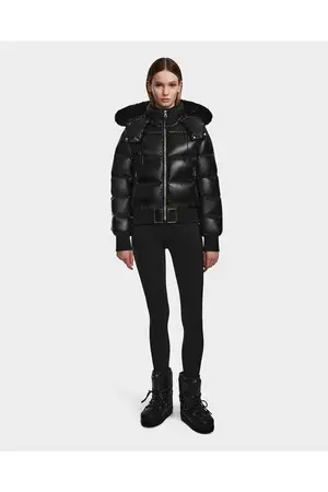 Rudsak Quilted Down Bomber Jacket