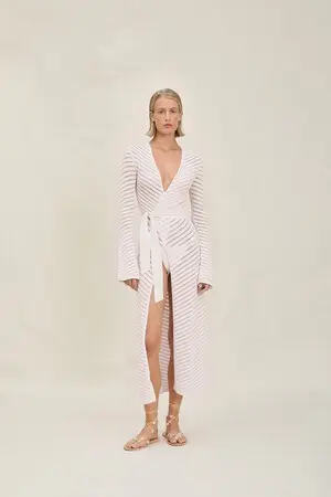 Devon Windsor Elliott Robe - Neutral