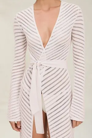 Devon Windsor Elliott Robe - Neutral