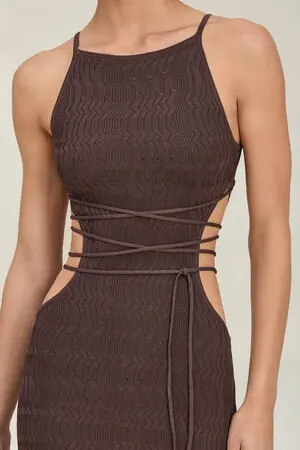 Devon Windsor Monroe Knit Maxi Dress