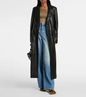 Christopher Esber Turnlock Shearling Mules