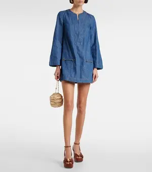 Zimmermann Wylie Denim Tunic