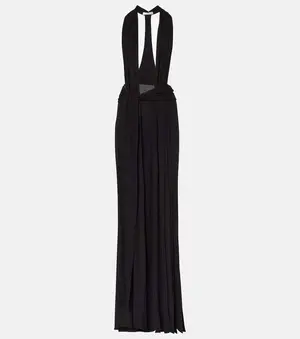 Christopher Esber Trapeze Draped Jersey Gown