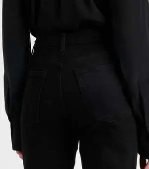 FRAME Arrow High-rise Flared Jeans