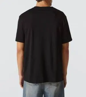 Loewe Anagram Cotton T-shirt - Black