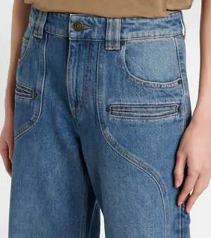 Isabel Marant Étoile Betiane Wide-leg Jeans