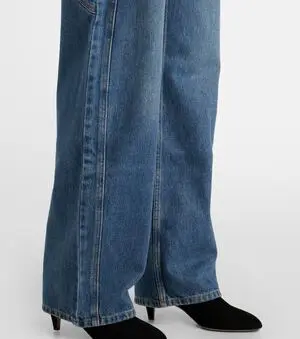 Isabel Marant Étoile Betiane Wide-leg Jeans