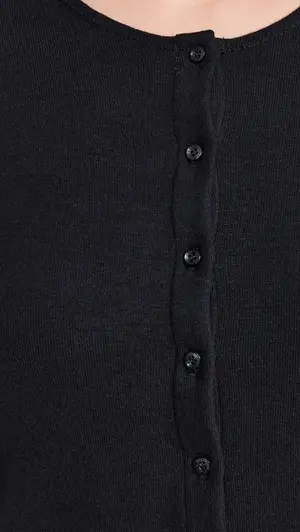 LESET Lauren Classic Cardigan - Black