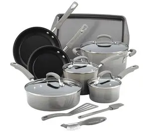 RACHAEL RAY Classic Brights 14pc Nonstick Cookw Are Set - One-color