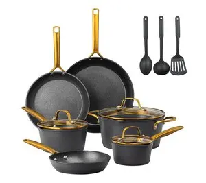 GRANITESTONE Armor Max Gold 14 Piece Nonstick C Okware Set - One-color