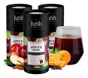 Lush Wine Mix 3ct Spiced Wine Cocktail Mixes - One-color
