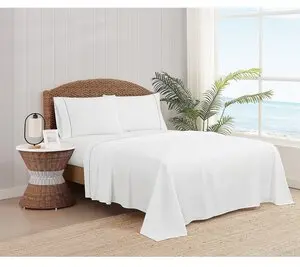 OCEANFRONT RESORT Solid Percale 5 Piece Split King Sheet Set - One-color