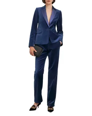 HOBBS LONDON Luna Velvet Trousers