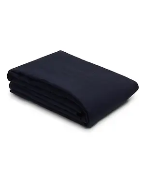 PIGLET IN BED Linen Blend Duvet Cover, Twin Atlantic
