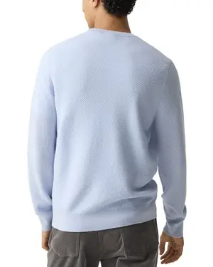 Theory Maden Textured Crewneck Sweater - Olympic