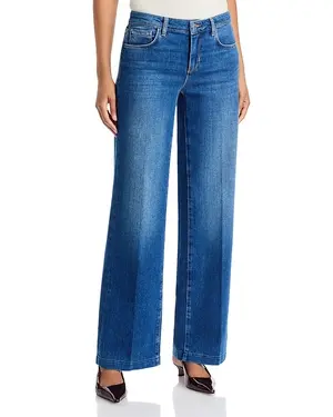 L'AGENCE Joanne Mid Rise Jeans - Authentique