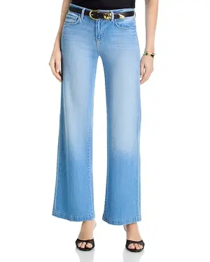 L'AGENCE Joanne Mid Rise Jeans - Pacific
