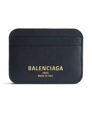 Balenciaga Cash 2.0 Card Holder - Black