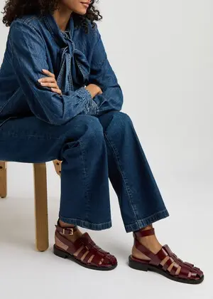 ALOHAS Perry Fisherman Leather Sandals