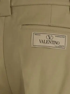 Valentino Garavani Logo-appliqué Tailored Trousers