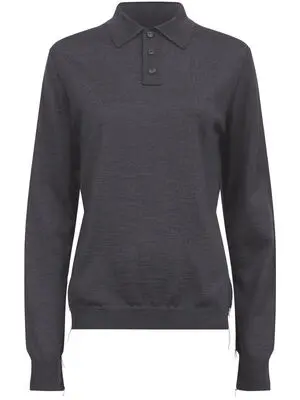 MAISON MARGIELA Wool Polo Jumper