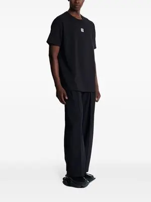 Balmain Pb Embroidered T-shirt - Black
