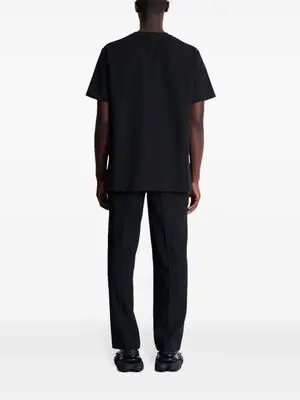 Balmain Pb Embroidered T-shirt - Black