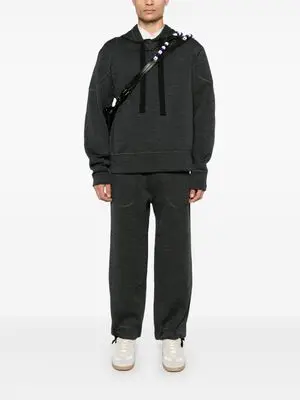 JIL SANDER Mélange Effect Hoodie