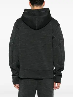 JIL SANDER Mélange Effect Hoodie